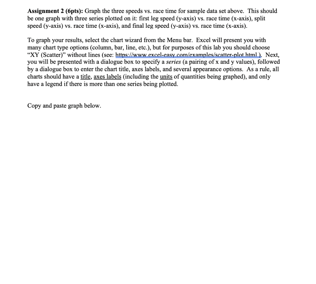 Solved ASSIGNMENTS Please complete all assignments in the | Chegg.com