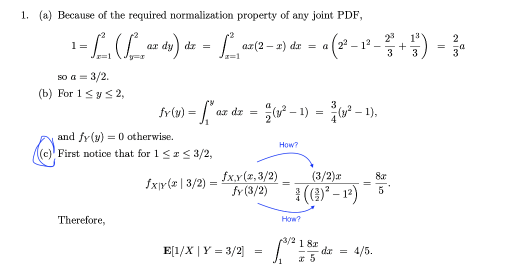 Solved 1. Random variables X and Y are distributed according | Chegg.com