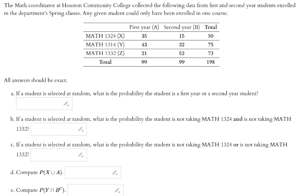 Solved A teacher asks a class of 44 students about the | Chegg.com