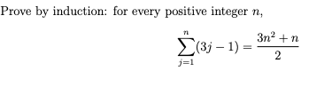 Solved Prove by induction: for every positive integer n, | Chegg.com