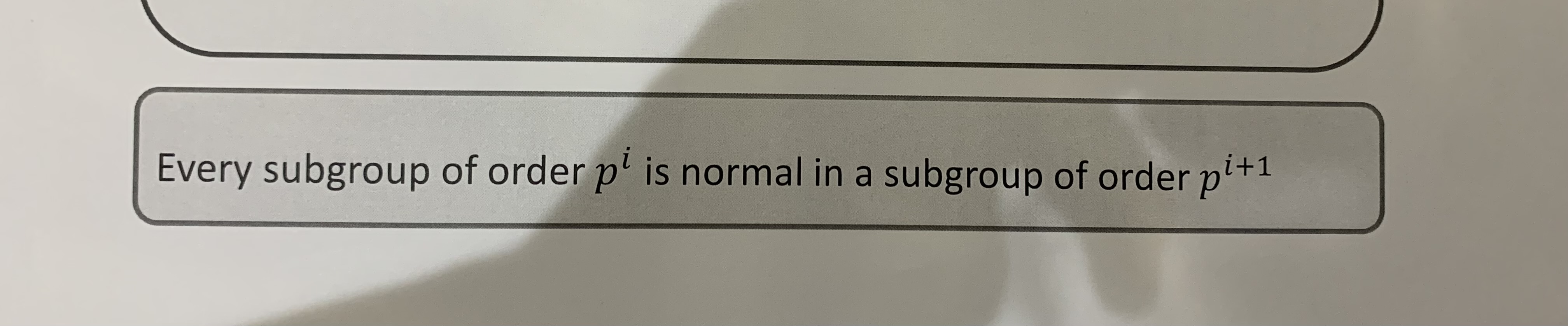 Solved Every subgroup of order pi is normal in a subgroup of | Chegg.com