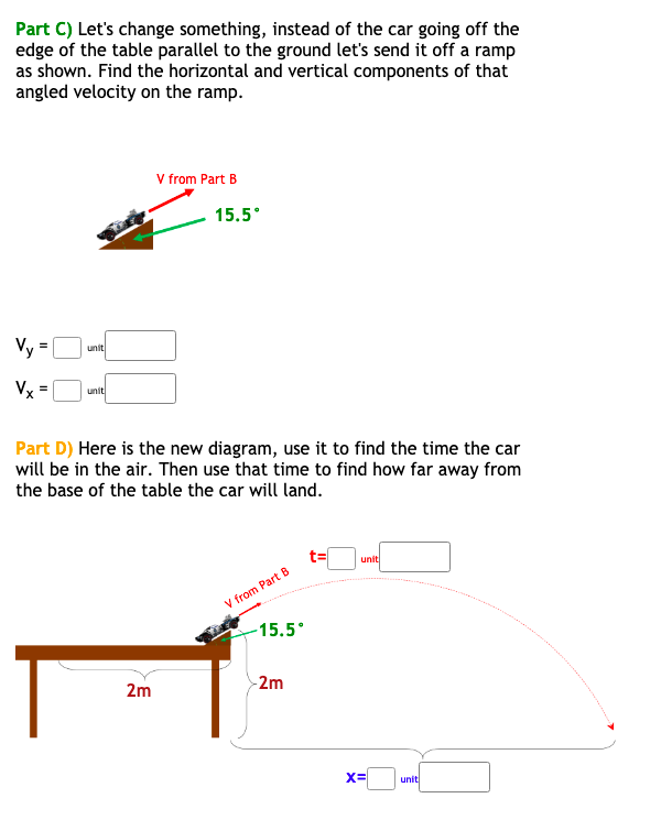 Solved Part A) The wind-up toy car as shown below is placed | Chegg.com