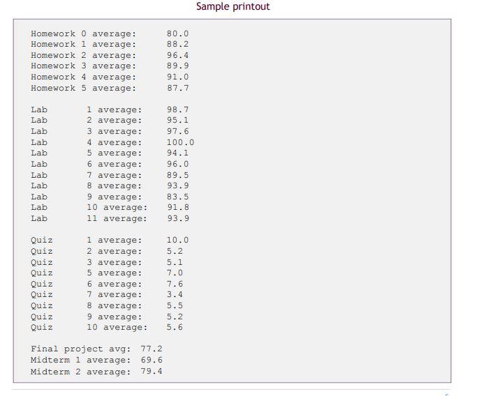 Write a Python program that uses NumPy to calculate | Chegg.com