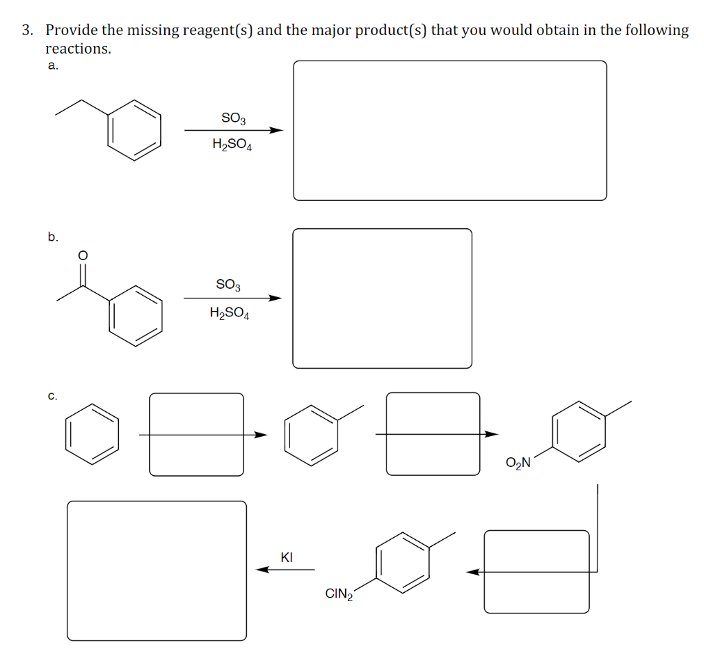Solved Provide the missing reagent(s) and the major | Chegg.com