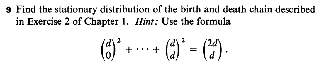 Solved Please help with this question The birth and death | Chegg.com