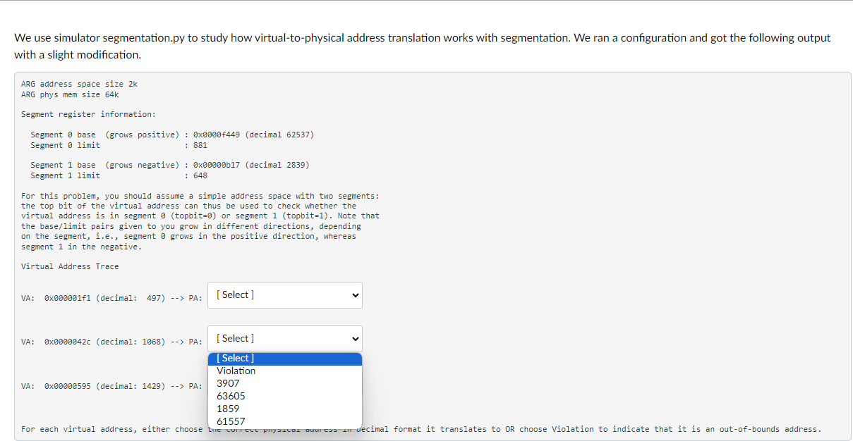 Solved We use simulator segmentation.py to study how | Chegg.com