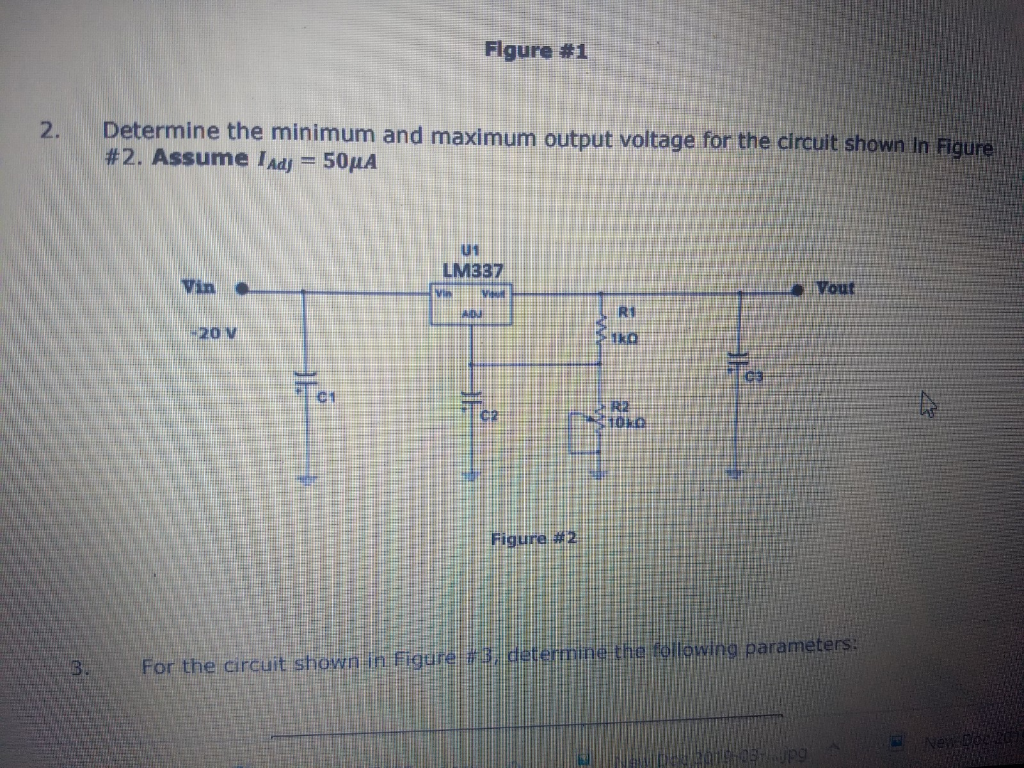 Solved Figure #1 2. Determine the minimum and maximum output | Chegg.com Solved Figure #1 2. Determine the minimum and maximum output | Chegg.com