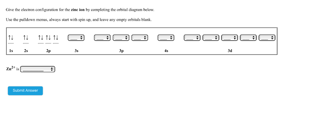 Solved Give The Electron Configuration For Manganese By
