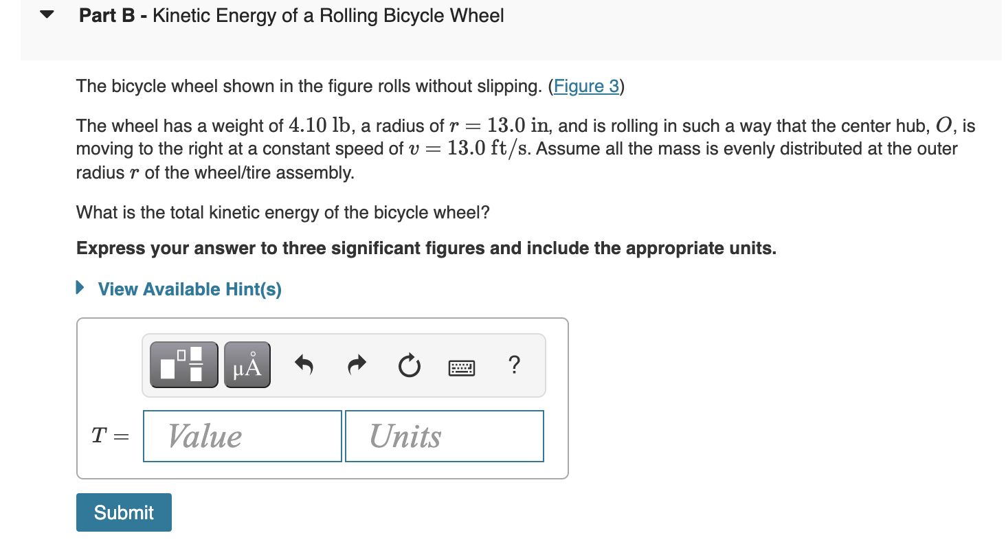 Solved The kinetic energy of the entire body is found by | Chegg.com