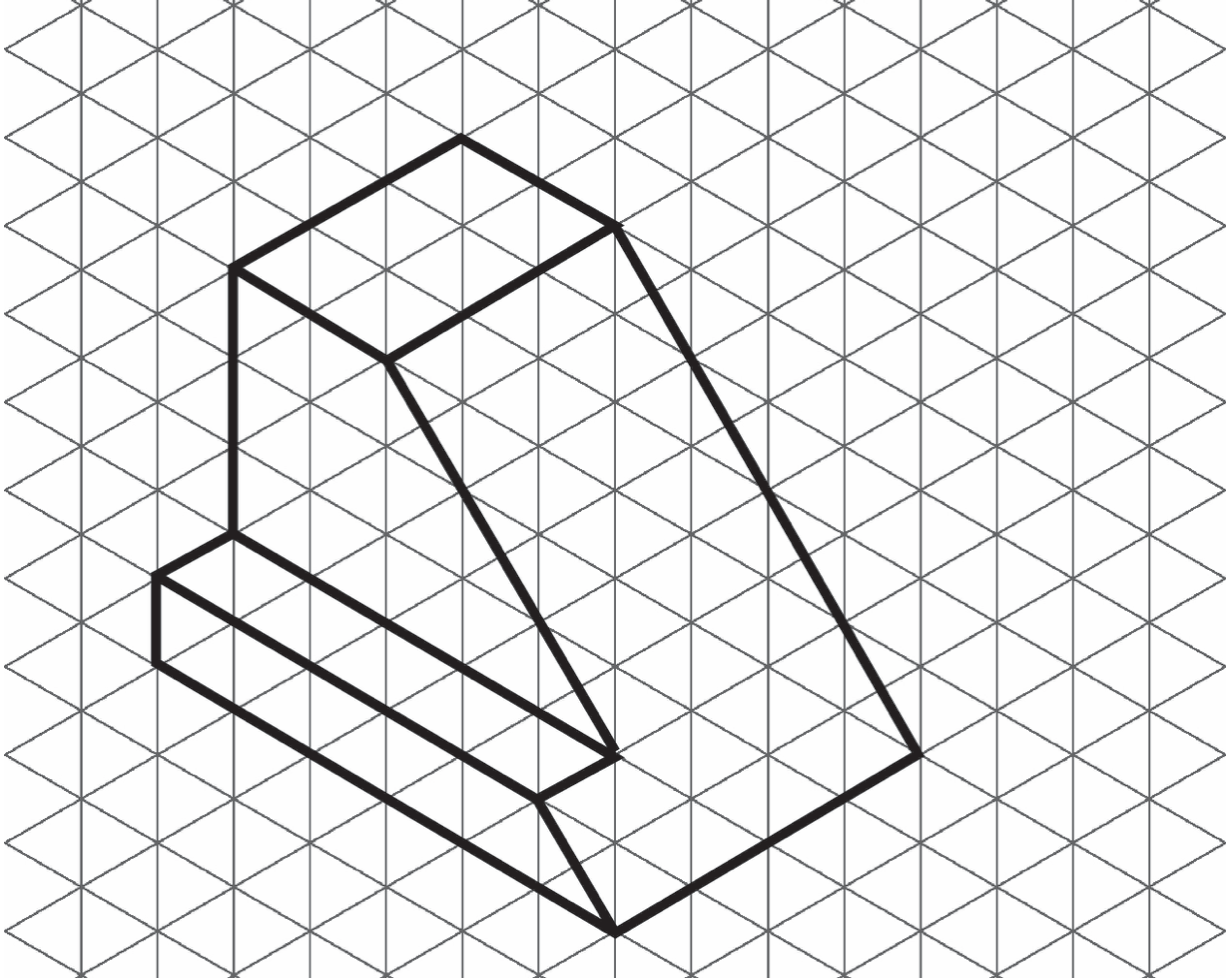 Solved Isometric & Multiview Sketching Sketch the following | Chegg.com