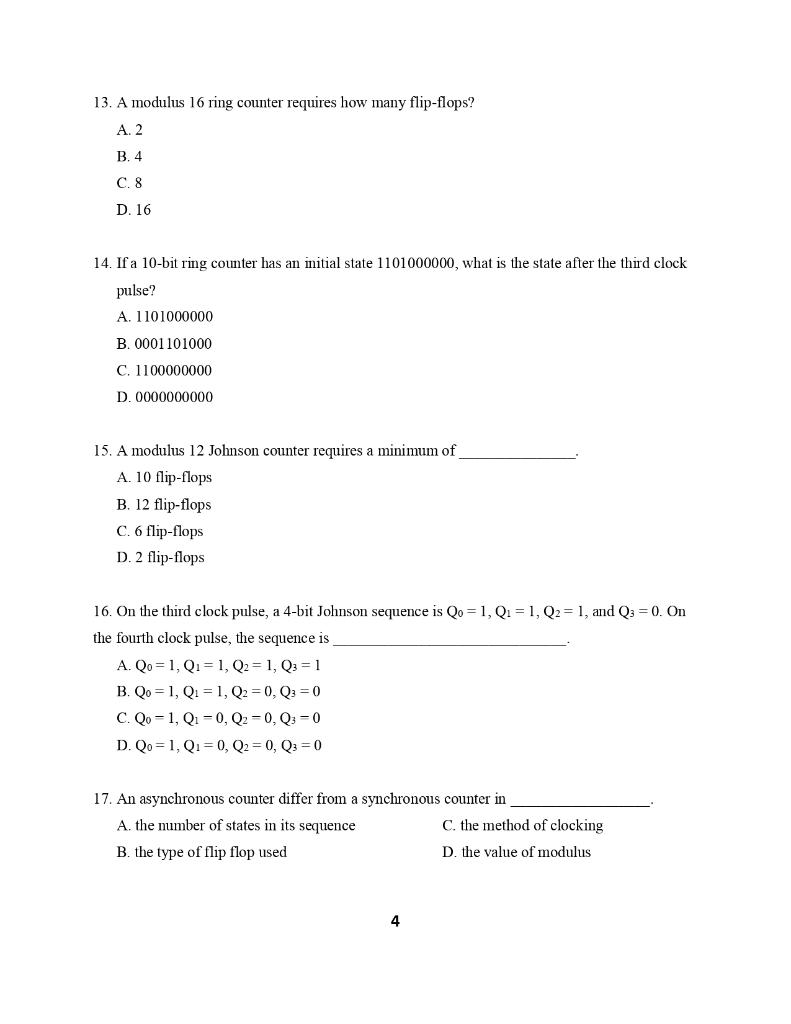 Solved PART A: OBJECTIVES Answer ALL questions in answer | Chegg.com