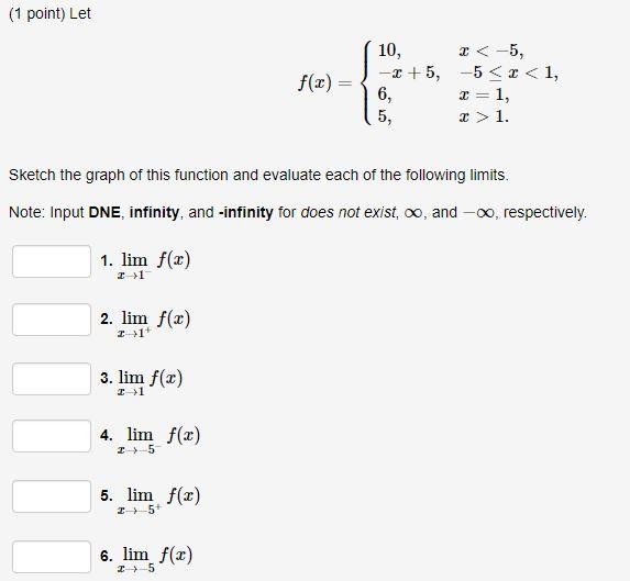Solved (1 point) Let f(2) 10,
