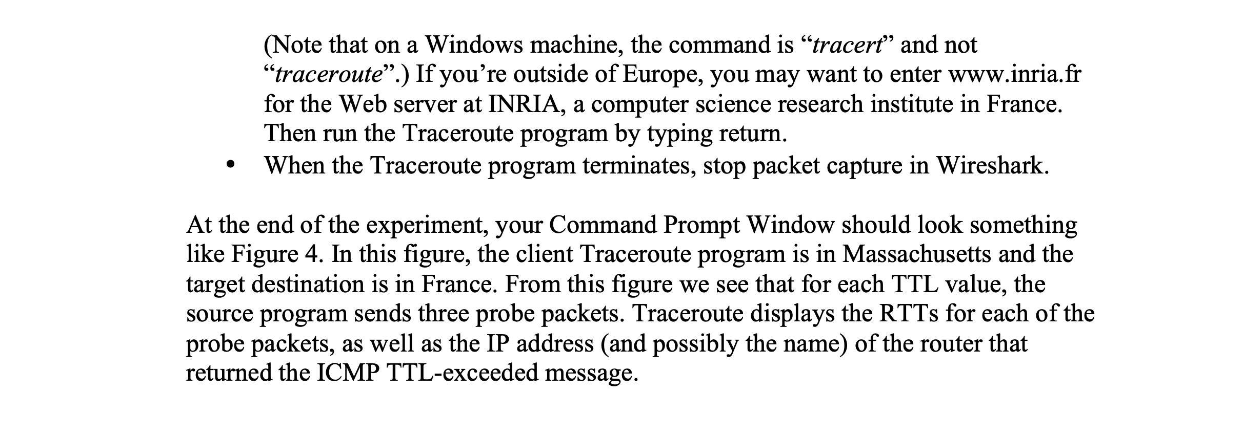 Solved ICMP messages generating by the Ping program; ICMP | Chegg.com