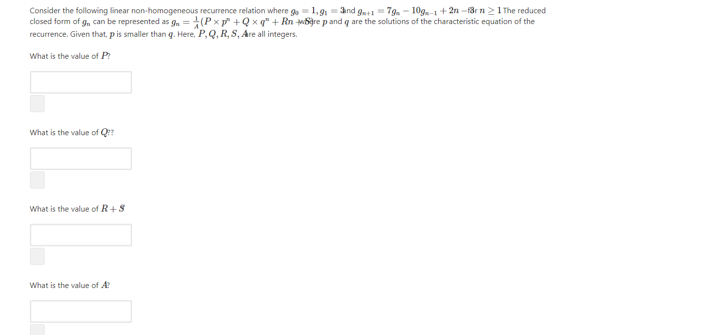 Solved Consider the following linear non-homogeneous | Chegg.com