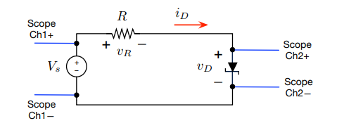 Solved L ip Up V Figure 1: Simple piecewise-linear diode | Chegg.com