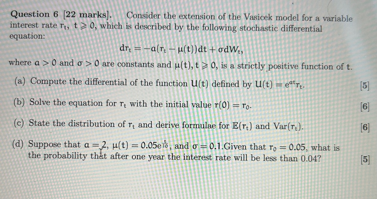 Solved Question 6 [22 marks]. Consider the extension of the | Chegg.com