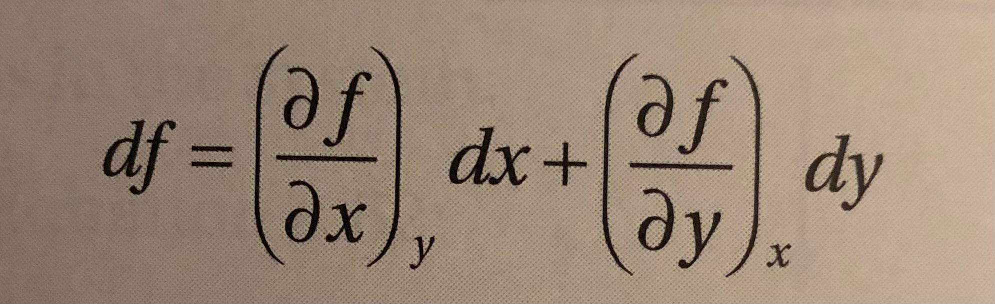 Solved A total differential equation is given by the given | Chegg.com
