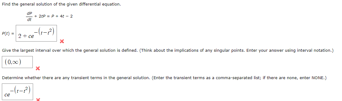 Find the general solution of the given differential | Chegg.com