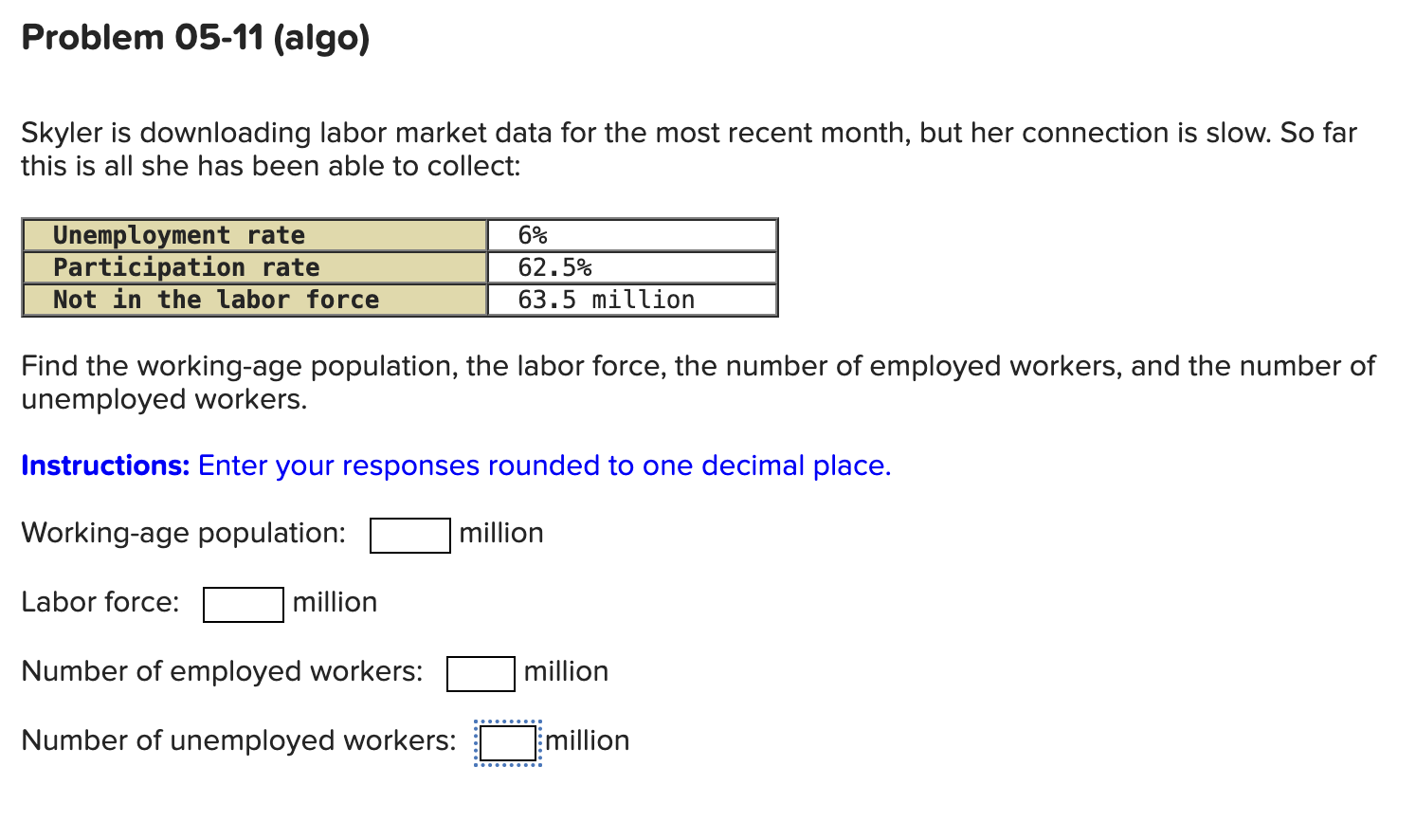 Solved Problem 05-11 (algo)Skyler is downloading labor | Chegg.com