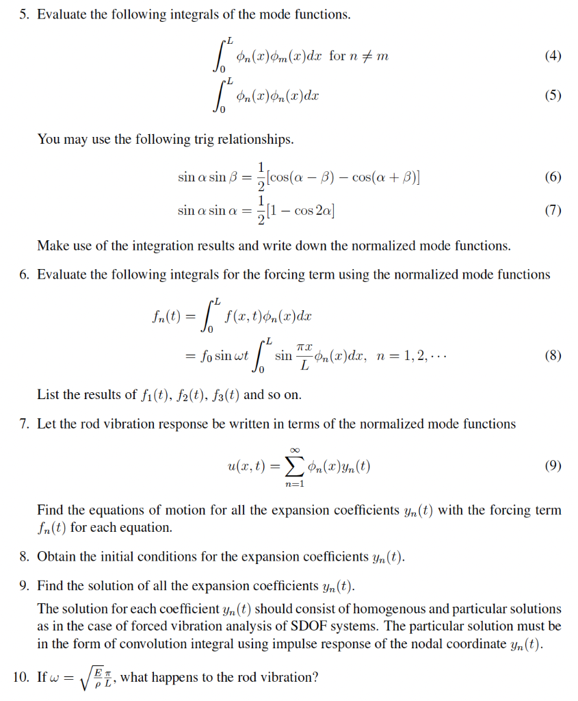 Solved 5. Evaluate the following integrals of the mode | Chegg.com