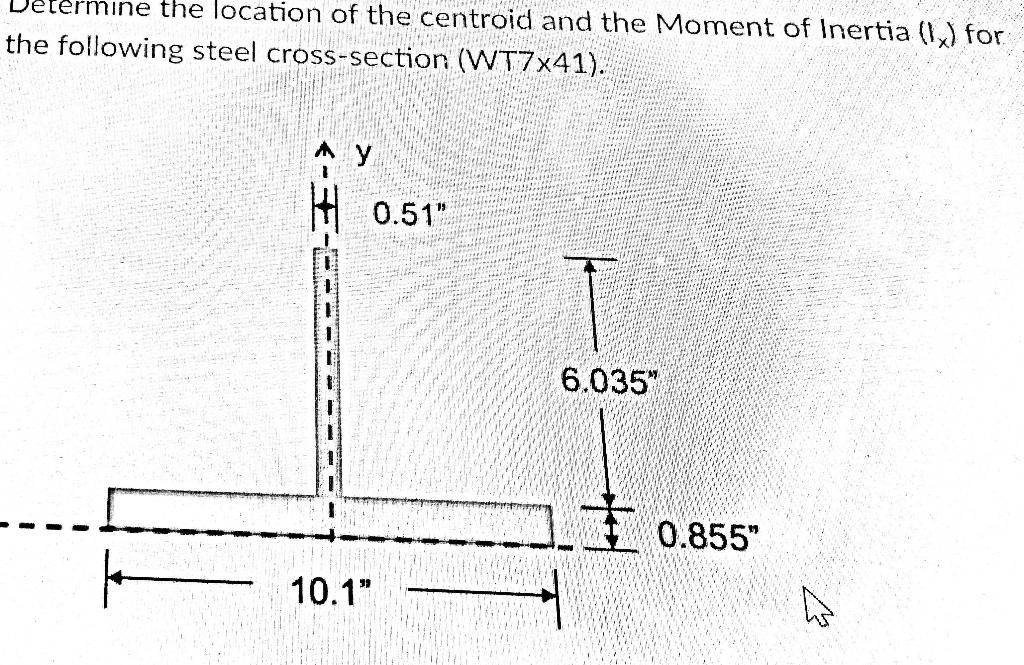 Solved What is the x-bar location of the centroid | Chegg.com