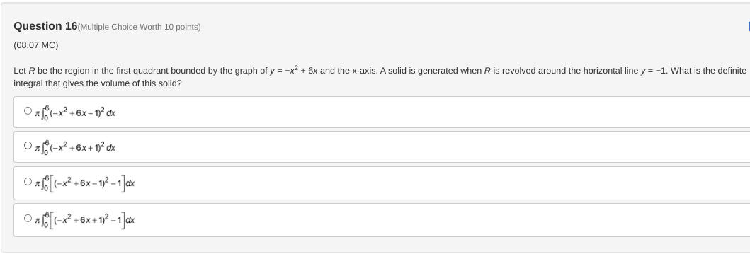 Solved Question 14(Multiple Choice Worth 10 points) (10.04 | Chegg.com