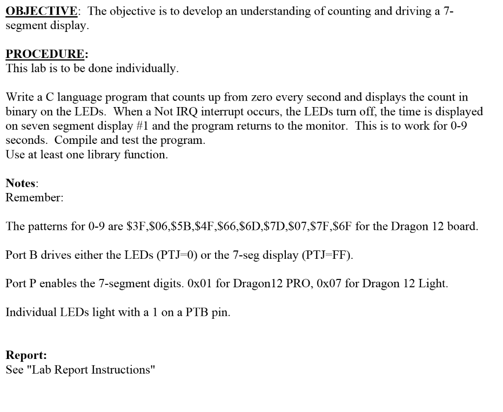 OBJECTIVE: The objective is to develop an | Chegg.com