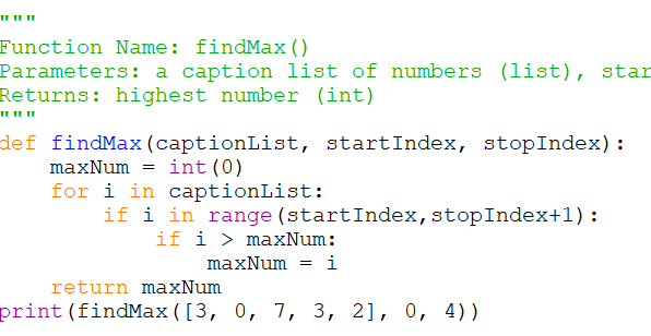 Solved For the code i have made here it results as 3 as the | Chegg.com
