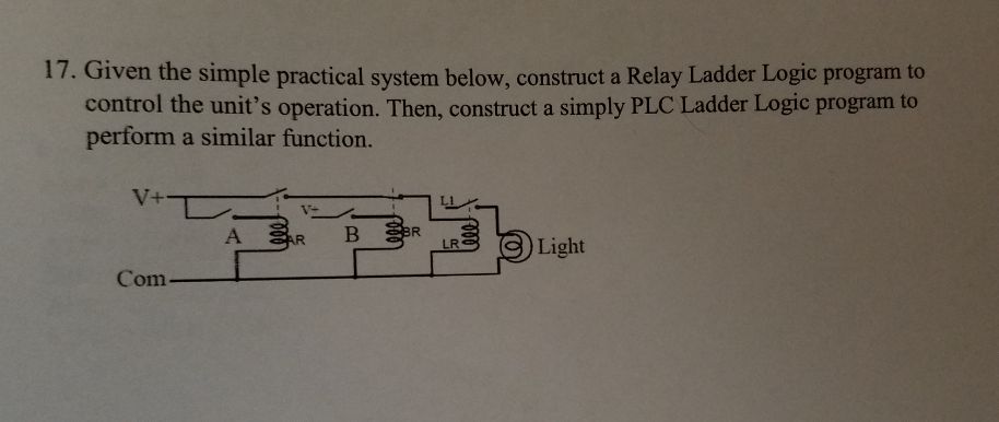 Solved 17. Given the simple practical system below, | Chegg.com