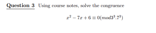 Solved Can you solve the question of the Elementary Number | Chegg.com