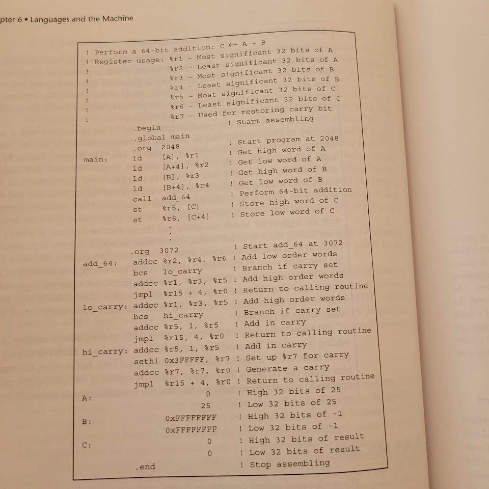 3. Create a symbol table for the program shown in | Chegg.com