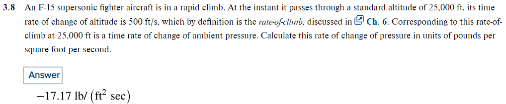 Solved .8 An F-15 supersonic fighter aircraft is in a rapid | Chegg.com