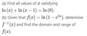 Solved (a) Find all values of x satisfying | Chegg.com