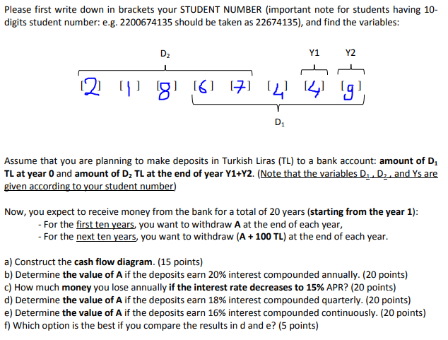 Solved Please first write down in brackets your STUDENT | Chegg.com
