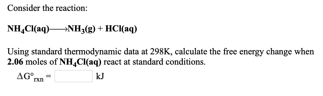 Solved Consider the reaction: 2Fe(s) + 3Cl2(g)- →2FeCl3(s) | Chegg.com