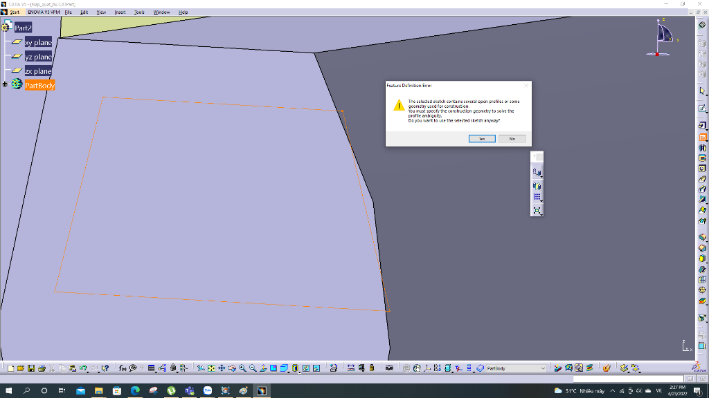 Solved I'm trying to design a detail on this ledge on CATIA | Chegg.com