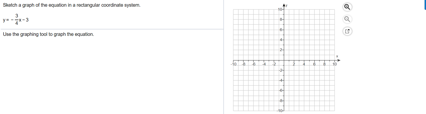 Solved Sketch a graph of the equation in a rectangular | Chegg.com