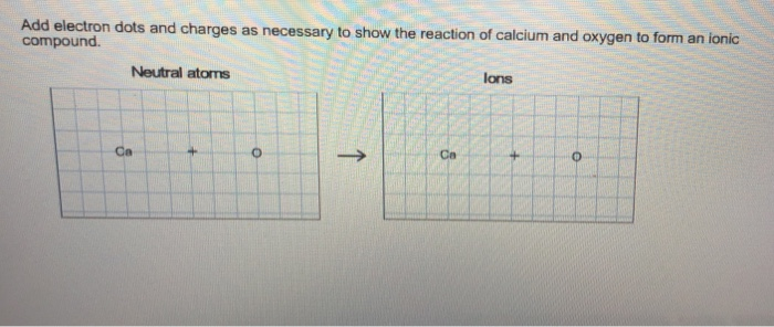 Solved Add electron dots and charges as necessary to show | Chegg.com