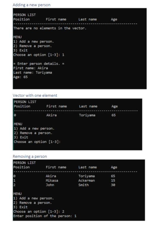 Solved In a Visual Studio Project, create a person class | Chegg.com