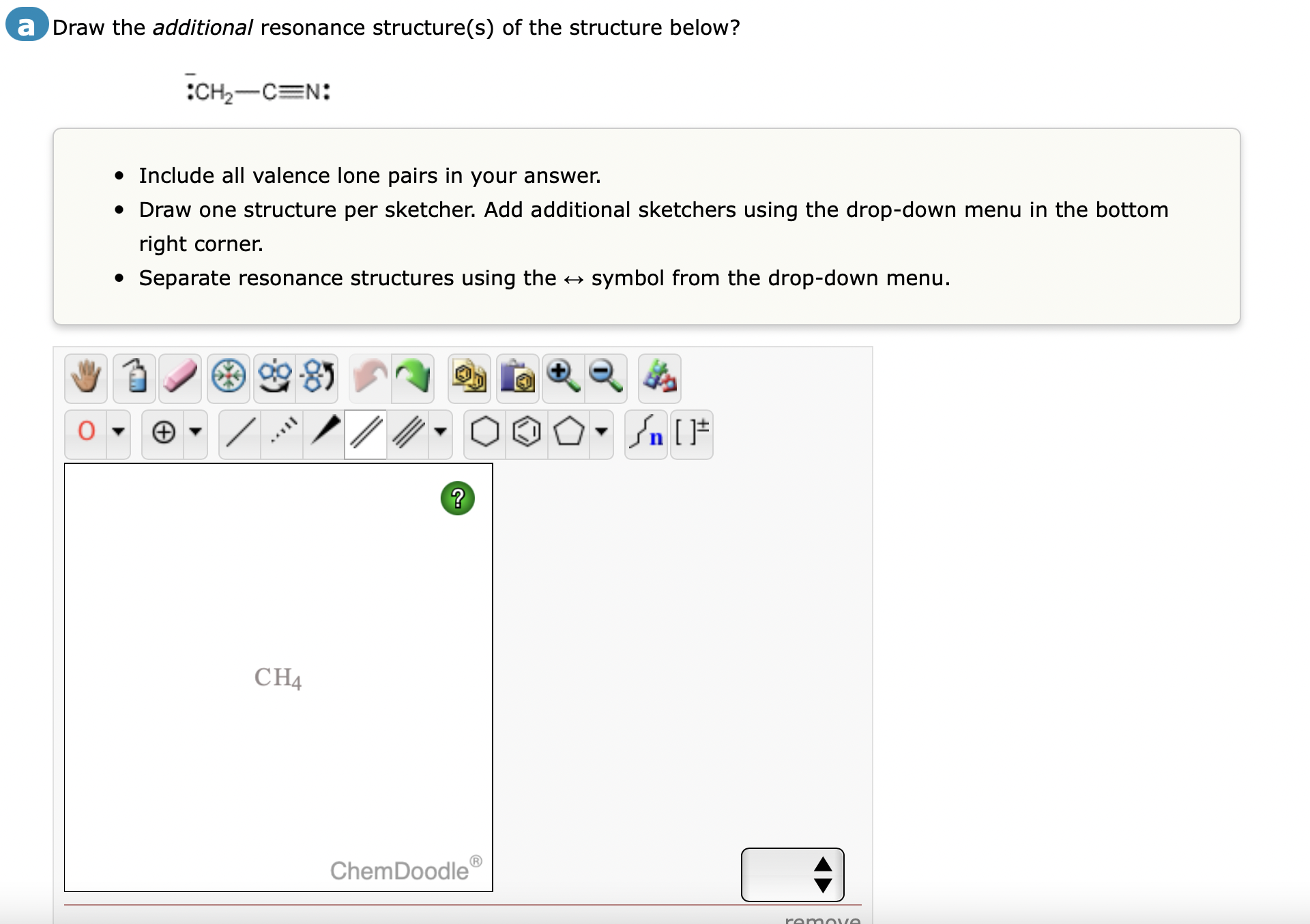 Solved Draw the additional resonance structure(s) of the | Chegg.com