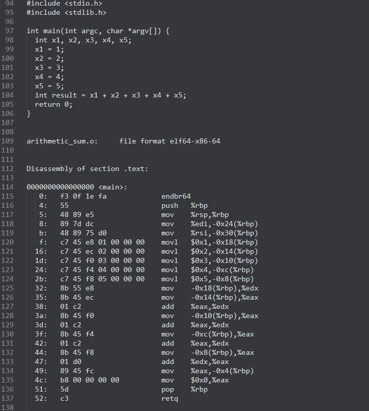 Solved Arithmetic_sum.c prints out the following | Chegg.com