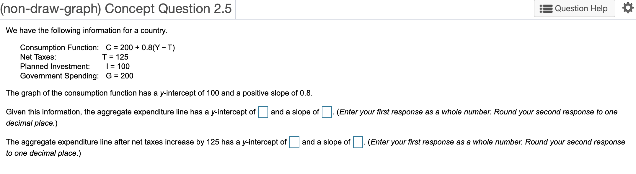 Solved (non-draw-graph) Concept Question 2.5 Question Help | Chegg.com
