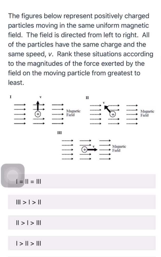 Solved The figures below represent positively charged | Chegg.com