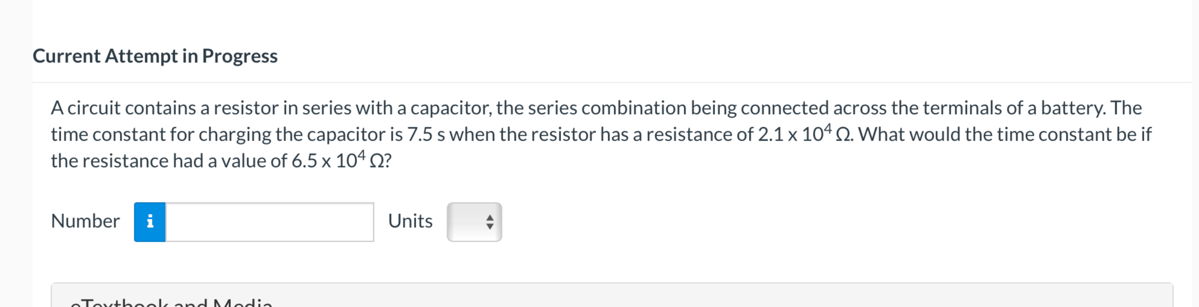 Solved Current Attempt in ProgressA circuit contains a | Chegg.com