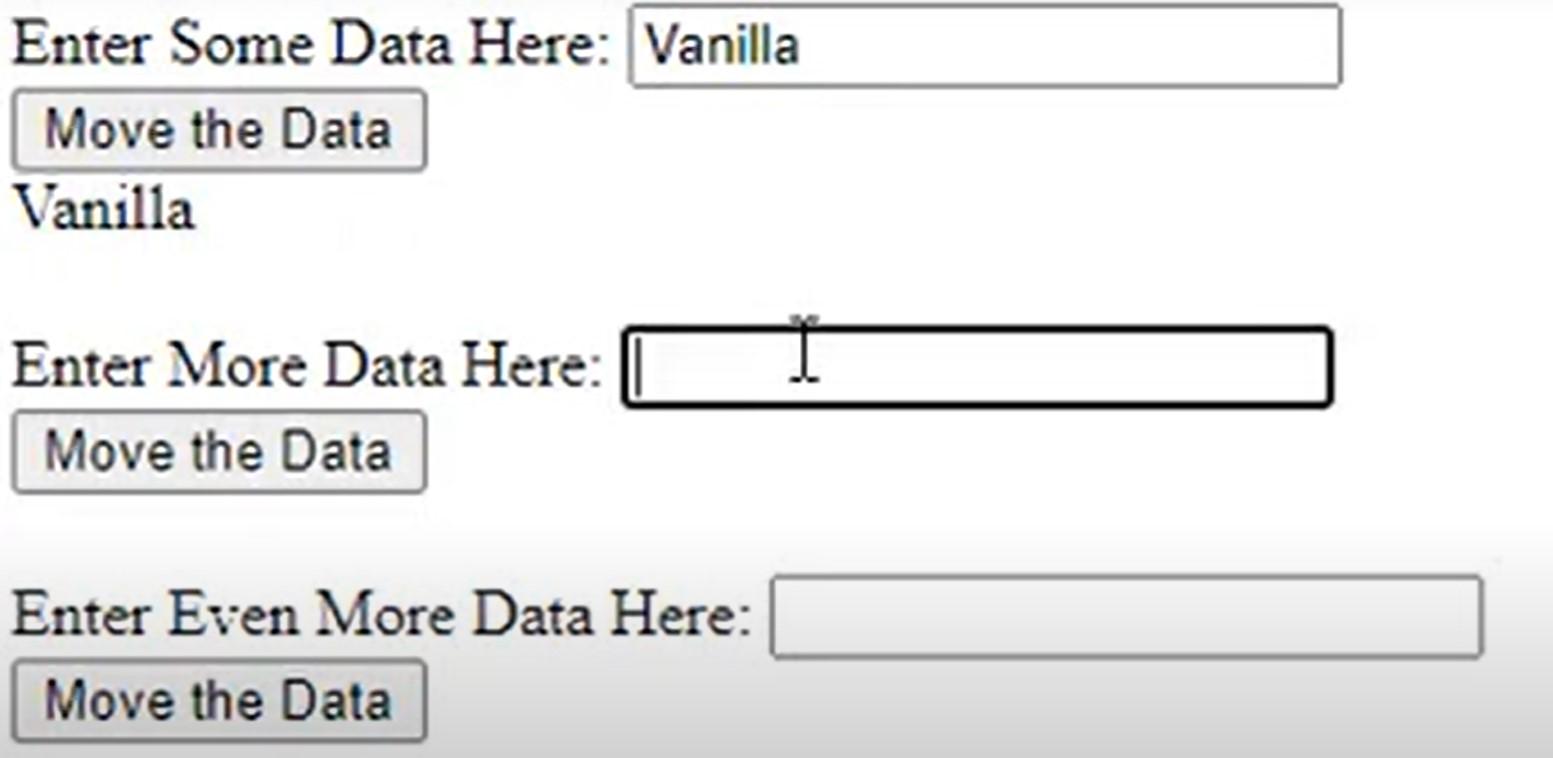 Solved Enter Some Data Here: Vanilla Enter More Data Here: | Chegg.com