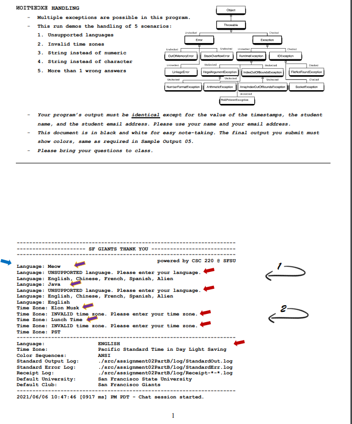 Solved please write the following code in Java for a like | Chegg.com