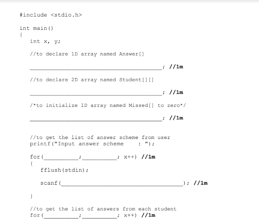 Solved PART 2 (15 MARKS) Write a program to grade 10 | Chegg.com