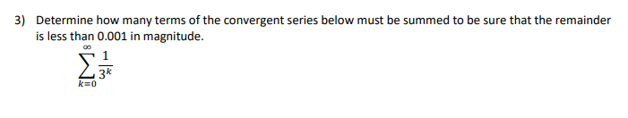 Solved Determine how many terms of the convergent series | Chegg.com