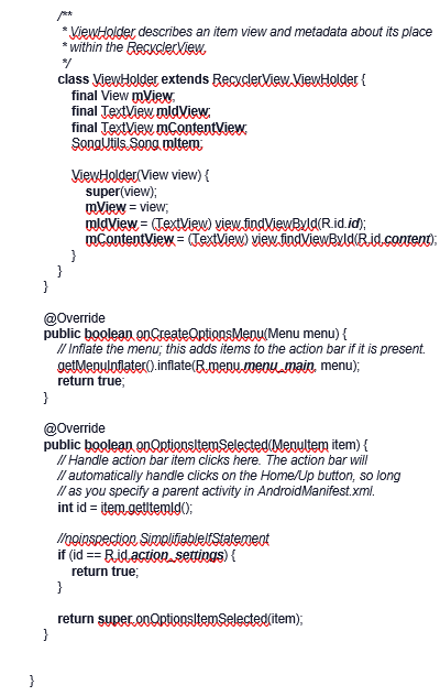 (Use Android Studio) Change this existing code to | Chegg.com