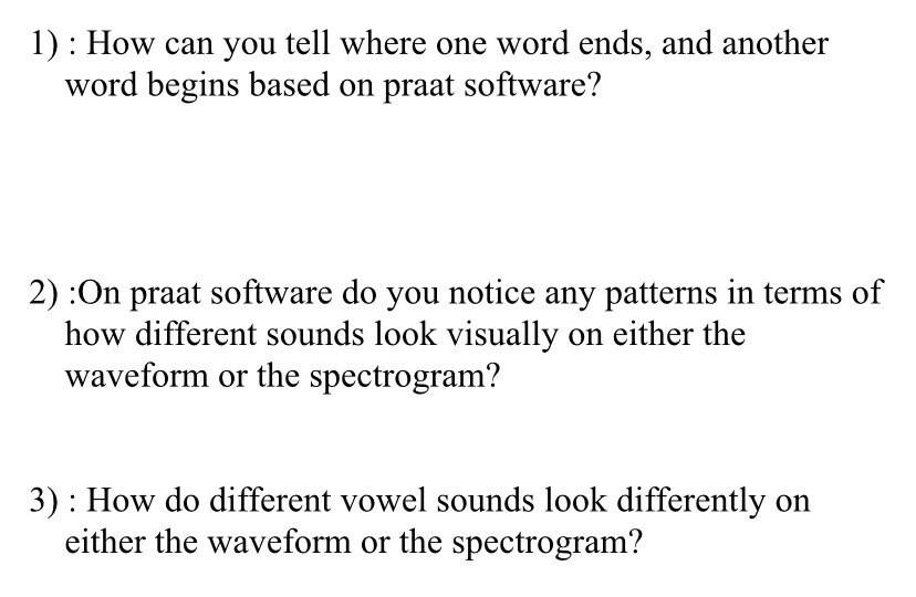 Solved 1) : How can you tell where one word ends, and | Chegg.com